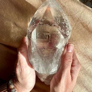Clear Himalayan Quartz Specimen Natural Samadhi Crystal - Etsy