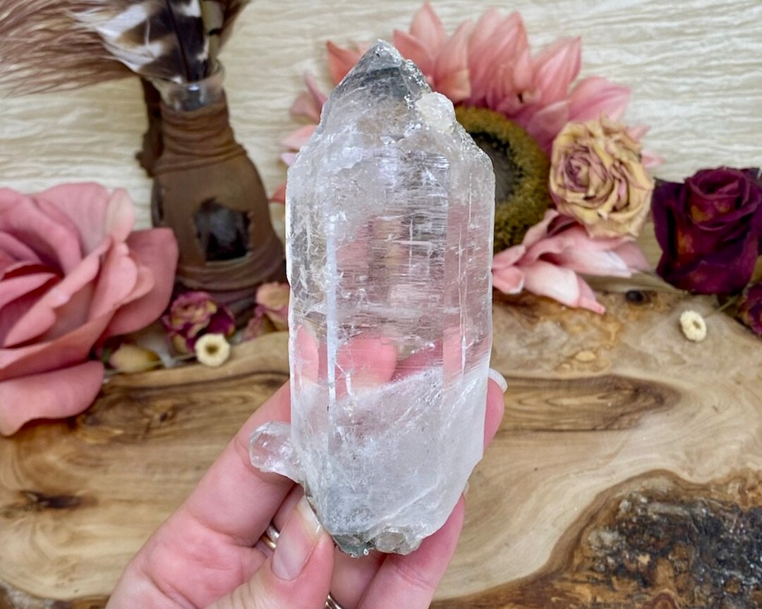 Beautiful Himalayan Quartz Point, Samadhi Quartz Specimen, Collector ...