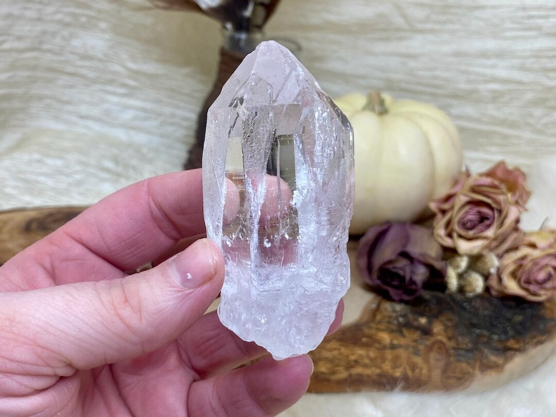 Clear Himalayan Quartz Crystal, Rare Samadhi Quartz Point, Collector ...