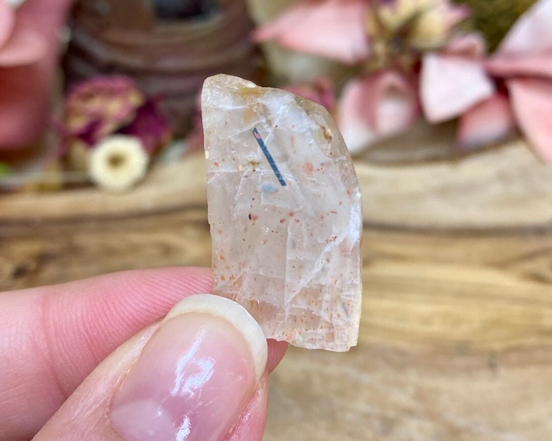 Rare Rainbow Lattice Sunstone Crystal From Australia, Collector Grade ...