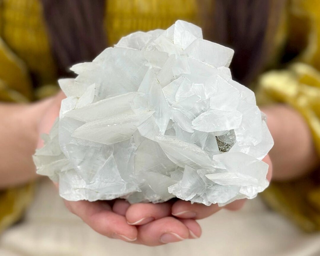 Clear Calcite Crystal Specimen From Morocco – Natural Collector Crystal ...
