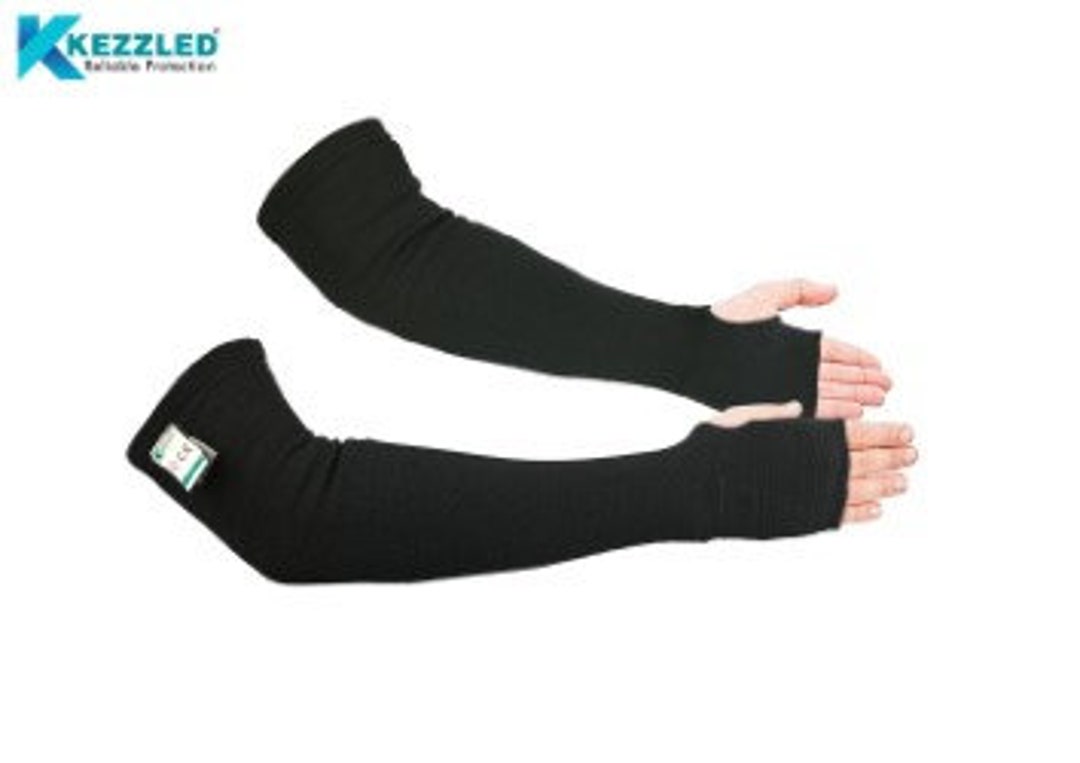 KEZZLED Kevlar Sleeves for Men and Women – 4 Way Protection Long Arm ...