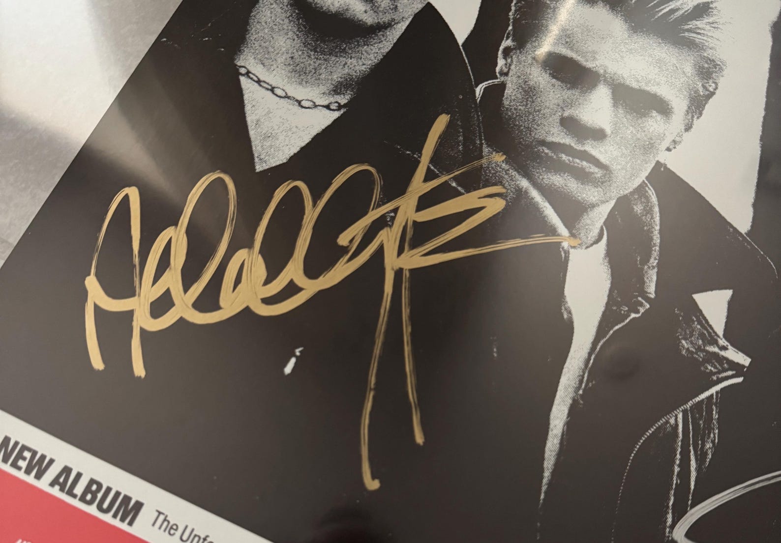 U2 Original Autographed “the Unforgettable Fire Tour” Poster (COA) - Etsy