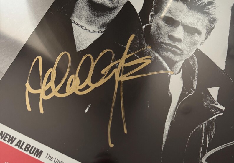 U2 Original Autographed “the Unforgettable Fire Tour” Poster (COA) - Etsy