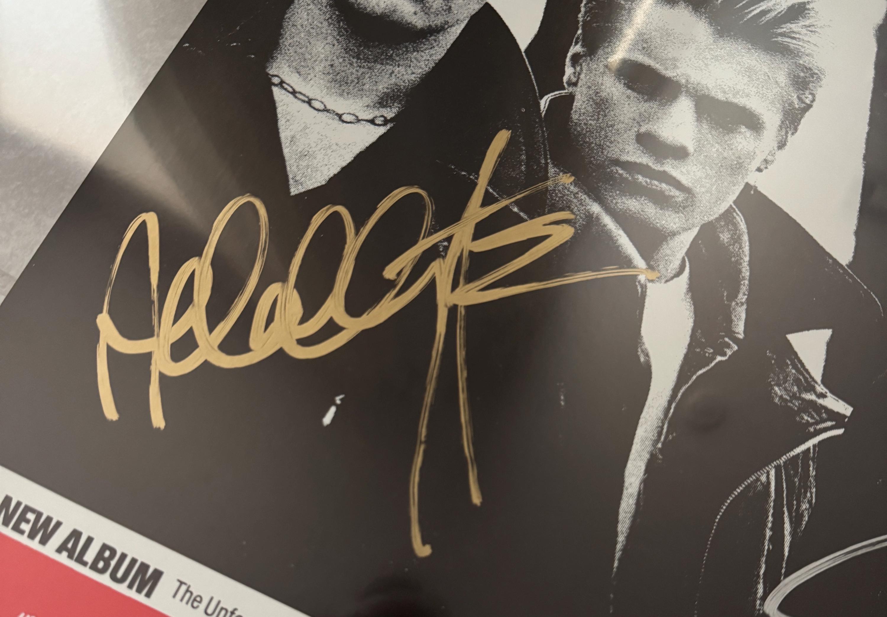 U2 Original Autographed “the Unforgettable Fire Tour” Poster (COA) - Etsy