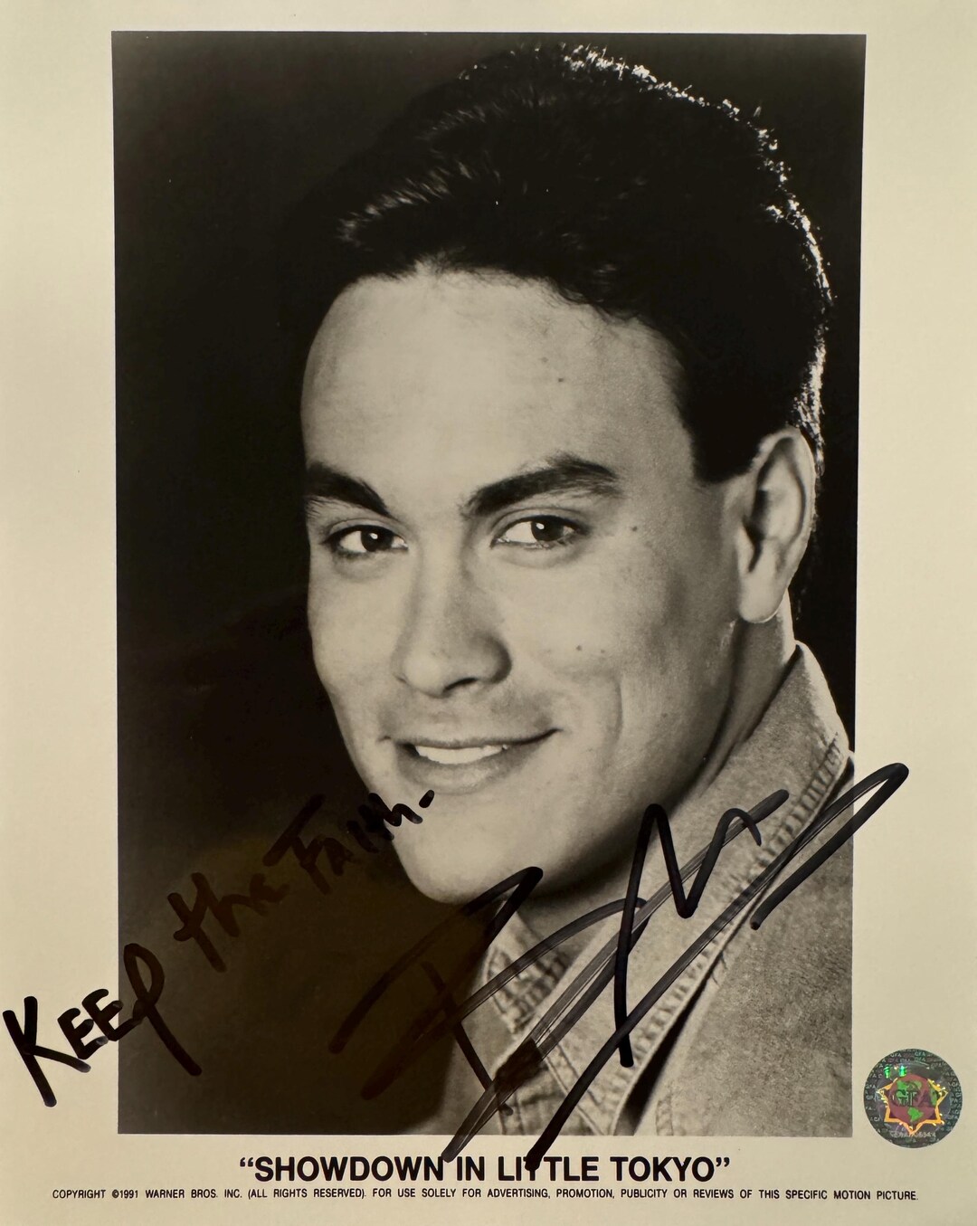 Brandon Lee Original Autographed 8x10 Photo (COA) - Etsy