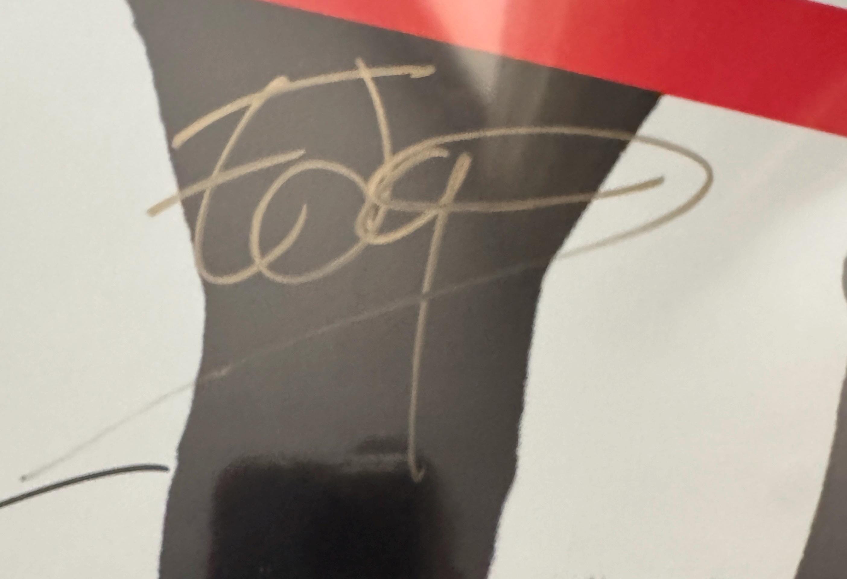 U2 Original Autographed “the Unforgettable Fire Tour” Poster (COA) - Etsy