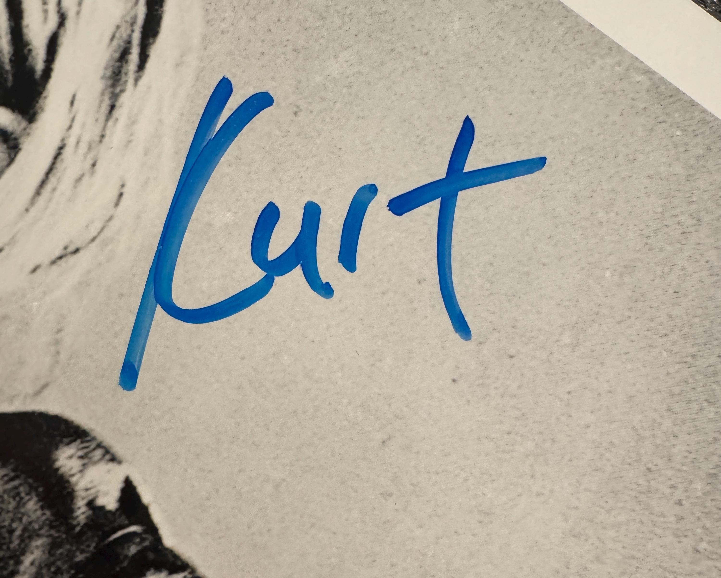 Kurt Cobain Original Autographed 8x10 Photo (COA) - Etsy