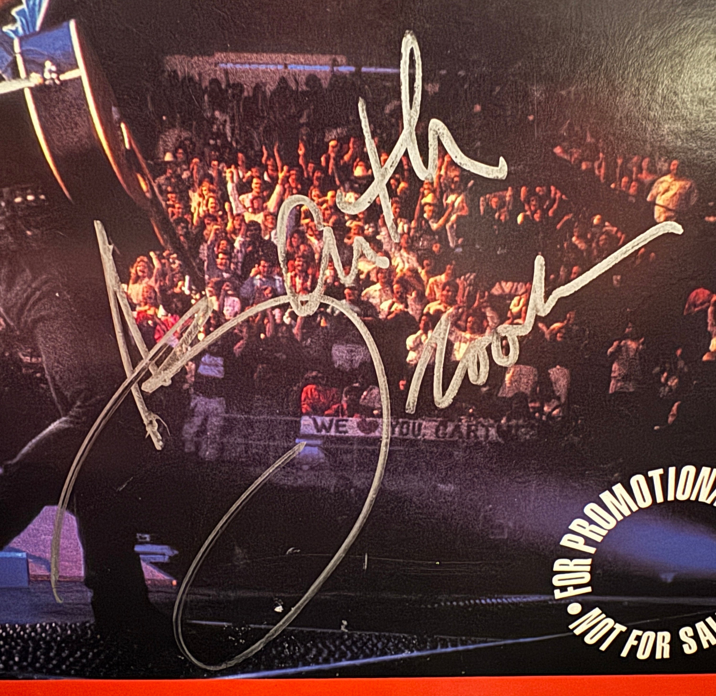 Garth Brooks Original Autographed “this is Garth Brooks: Live ...