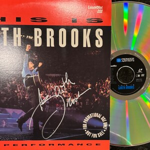 Garth Brooks Original Autographed “this is Garth Brooks: Live ...