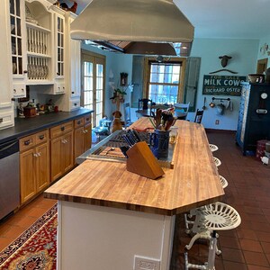 Custom Butcher Block Wood Countertops - Etsy