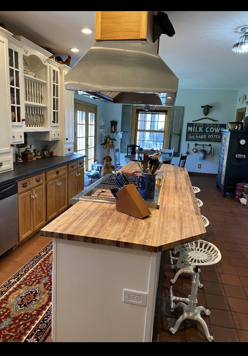 Custom Butcher Block Wood Countertops - Etsy