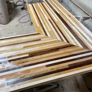 Custom Butcher Block Wood Countertops - Etsy