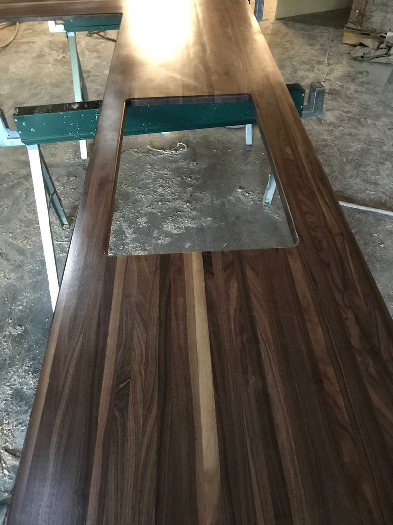 Custom Butcher Block Wood Countertops - Etsy