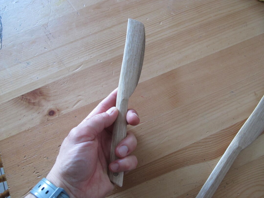 English Walnut Spreader, Hand Carved and Handmade, Reclaimed Wood ...