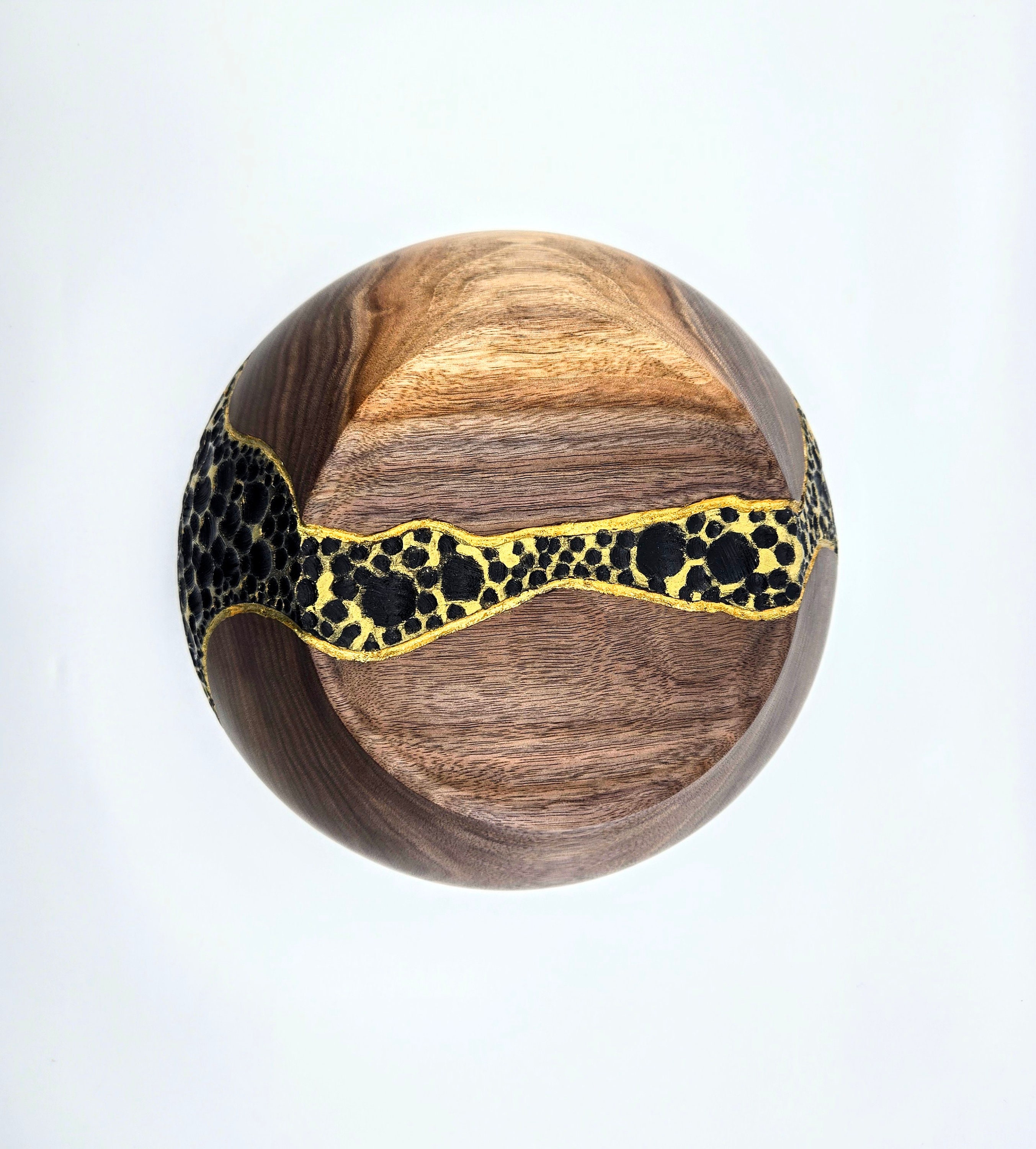 Black Walnut Food, Safe Wood Turned and Carved Bowl. - Etsy