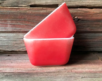 Rectangle milk glass | Etsy