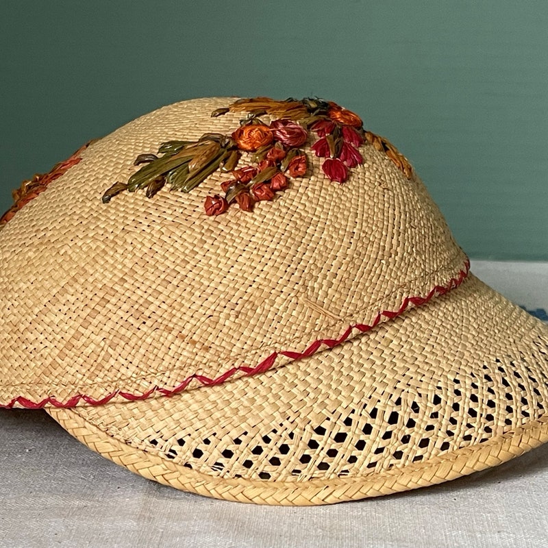 Flower Baseball Cap - Etsy