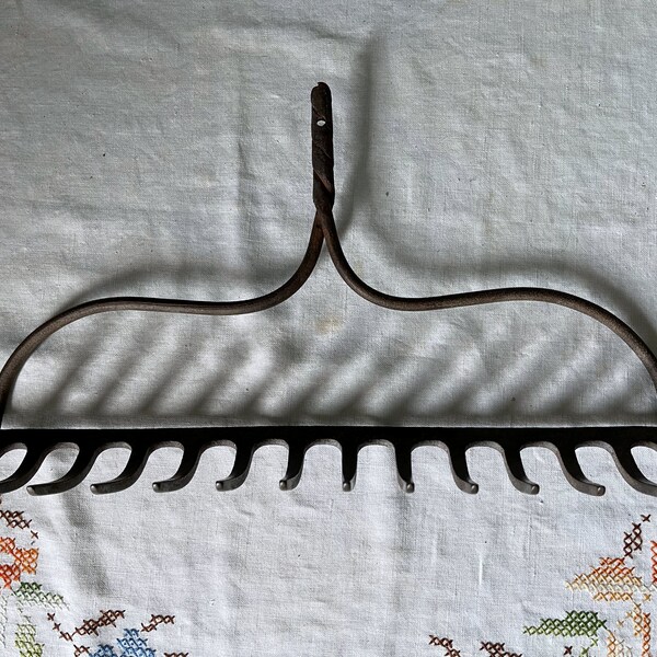 Iron Rake - Etsy