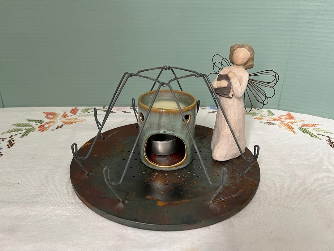 Vintage Toaster : Rustic Primitive Rusty Metal Tin Stove Top 4 - Etsy