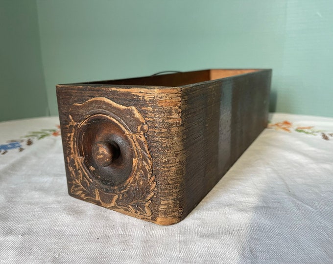 Vintage Drawer : Singer Sewing Machine Treadle Cabinet Wood Rectangle ...