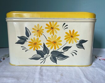 Painted Bread Box - Etsy