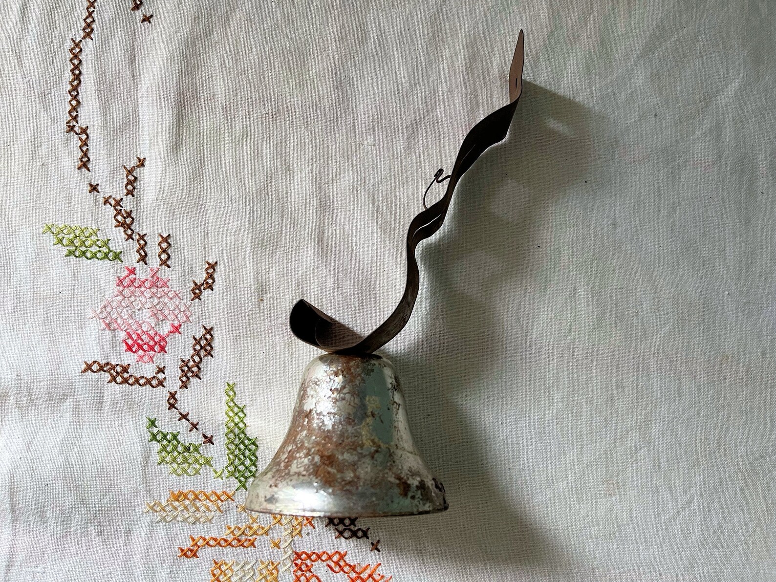Vintage Bell: Chromed Metal Servant Call Shop Store Ringing - Etsy