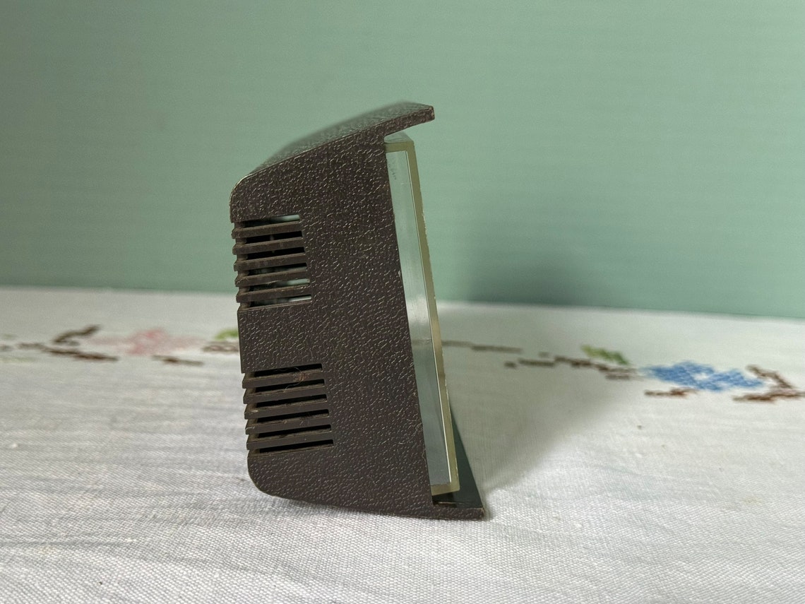 Vintage Weather Station : Springfield Temperature, Humidity Gauge Desk ...