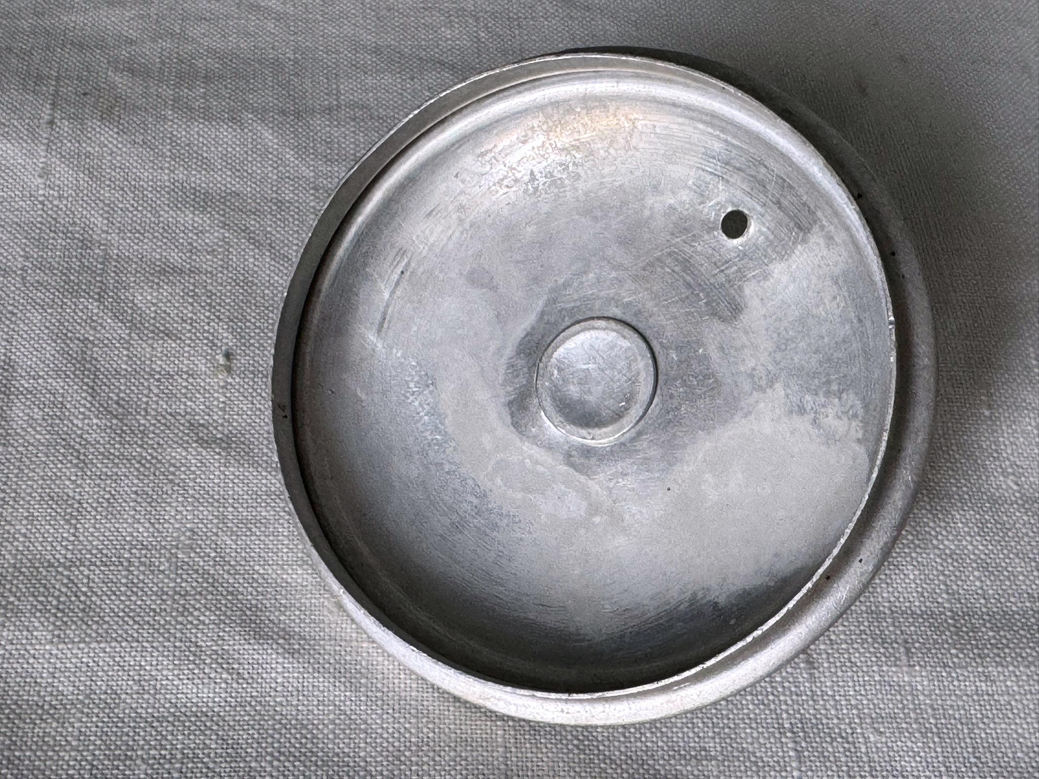 Vintage Tea Pot : Aluminum 2 Cup Water Kettle Grease Melter Canister ...