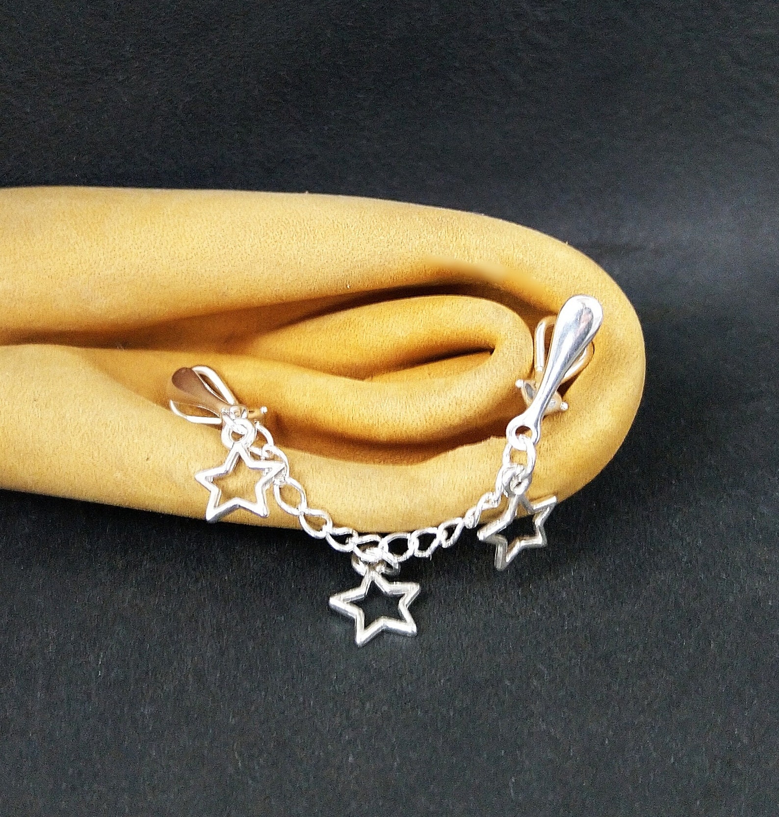 Erotic vaginal Jewelryfake body piercing with silver chain | Etsy