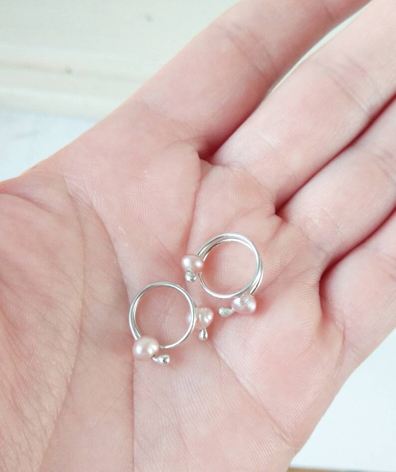 Pink Pearls Nipple Clamps Non Piercing Nipple Rings - Etsy UK