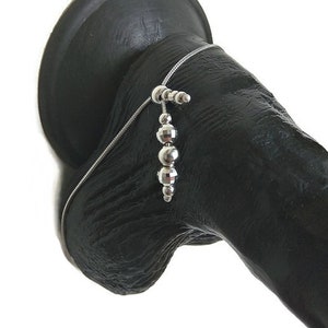 Long Sterling Silver Chain Lasso With Silver Beads Jewelry for Mens - Etsy