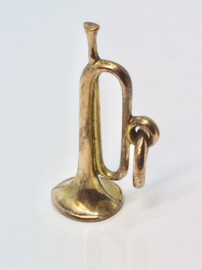 Circa 1960 9ct Gold Bugle | Etsy