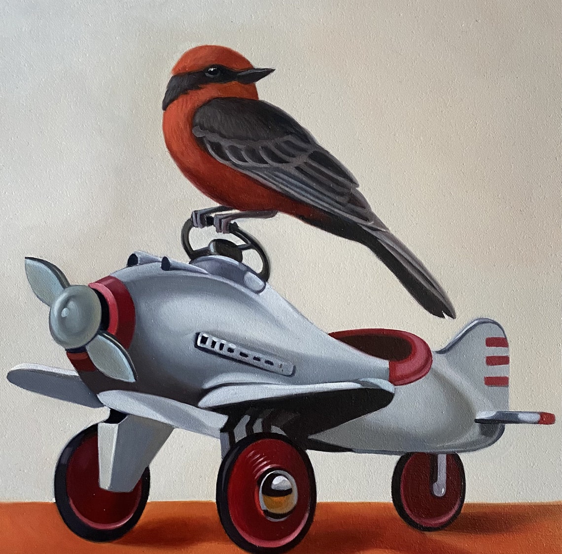 Still Life With Bird and Plane - Etsy