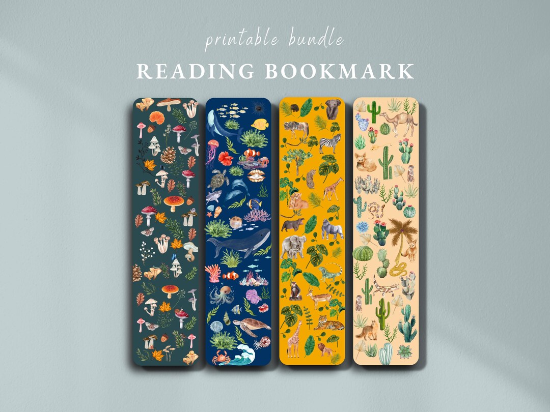 Reading Bookmark | Reading Lover | Printable Bookmark - Etsy