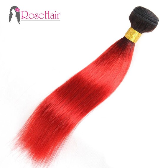 Brazilian Weave Ombre Red