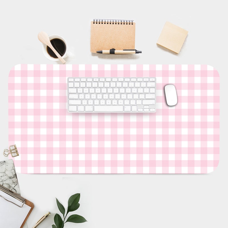 Pink Desk Mat - Etsy