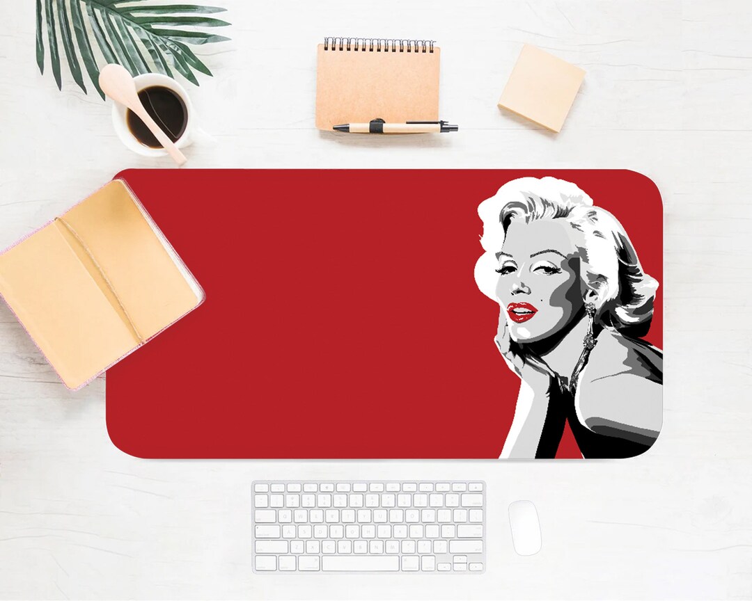 Marilyn Monroe Desk Mat: Pop Art Workspace Accessory - Etsy
