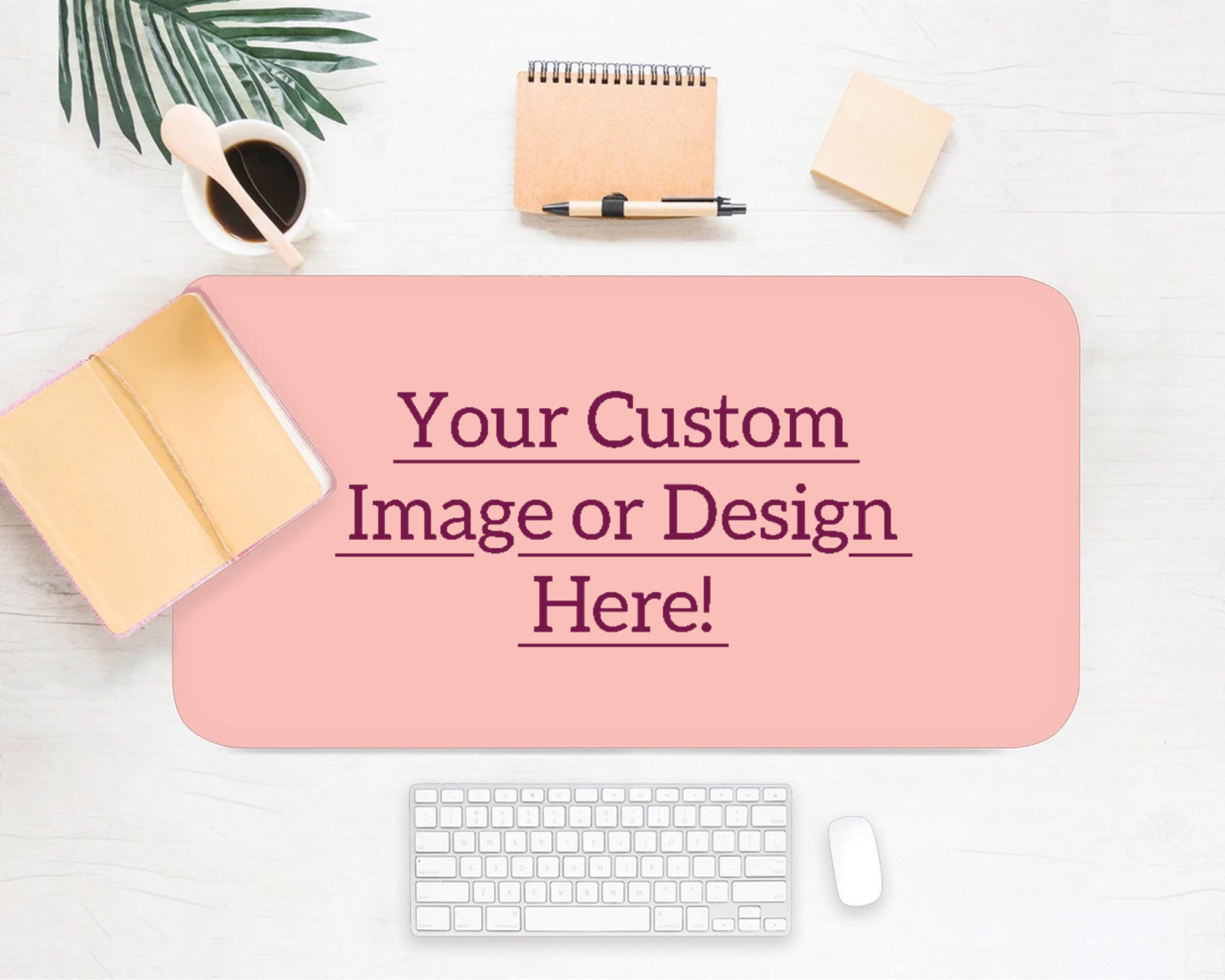 Custom Image Desk Mat, Workspace Decor - Etsy