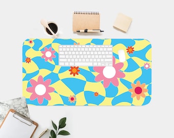 Custom Design Desk Mat, Aesthetic Desk Accessory, Cute Workspace ...