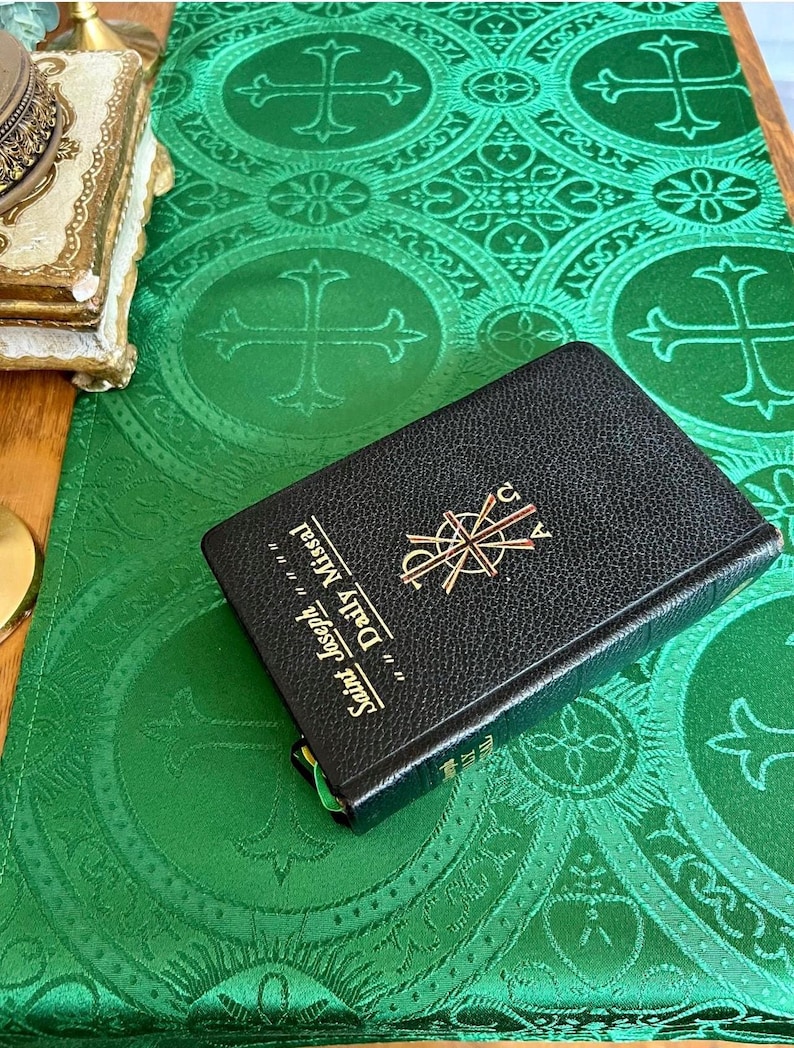 Altar Cloths SET of 4 Liturgical Catholic Home Christian 12 X 31 Inch ...
