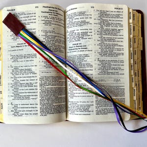 12.5 Inch Bible Divine Office Hymnal Place Marker 7 Liturgical Colored ...