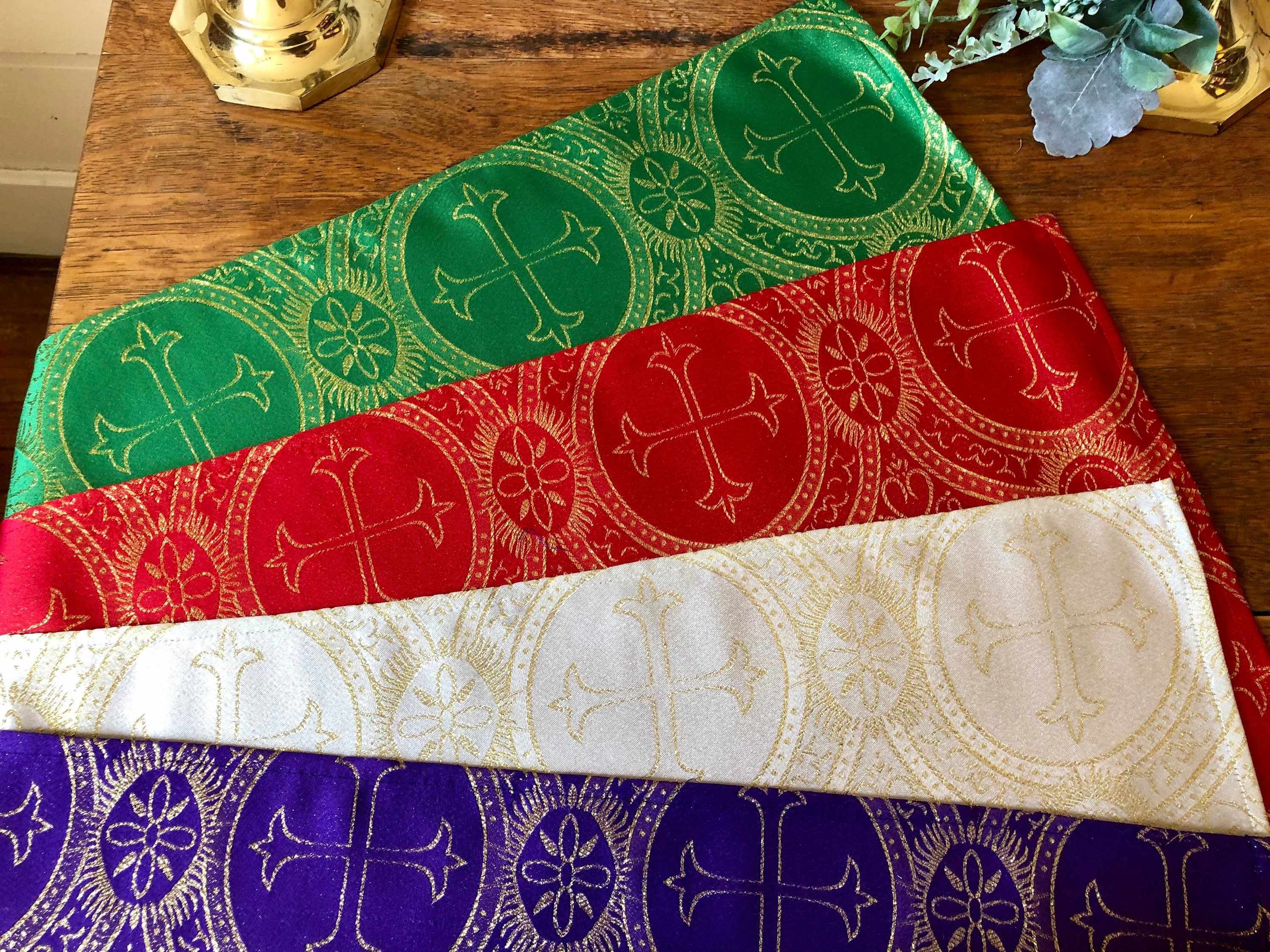 Altar Cloths SET Of 4 Liturgical Catholic Christian Home 30 X Etsy Altar Cloths SET Of 4 Liturgical Catholic Christian Home 30 X Etsy