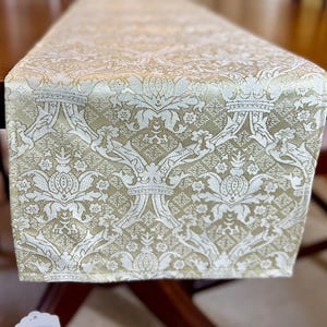 Catholic Home Altar Cloth Ivory, Metallic Gold 2 Sizes Liturgical ...