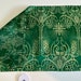 Altar Cloth Catholic Christian Home Green Metallic Gold 4 Sizes Linens ...