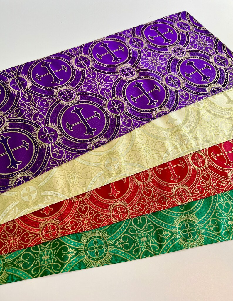 Catholic Home Altar Set of 4 Longer Liturgical Runners 46.5” X 13 ...