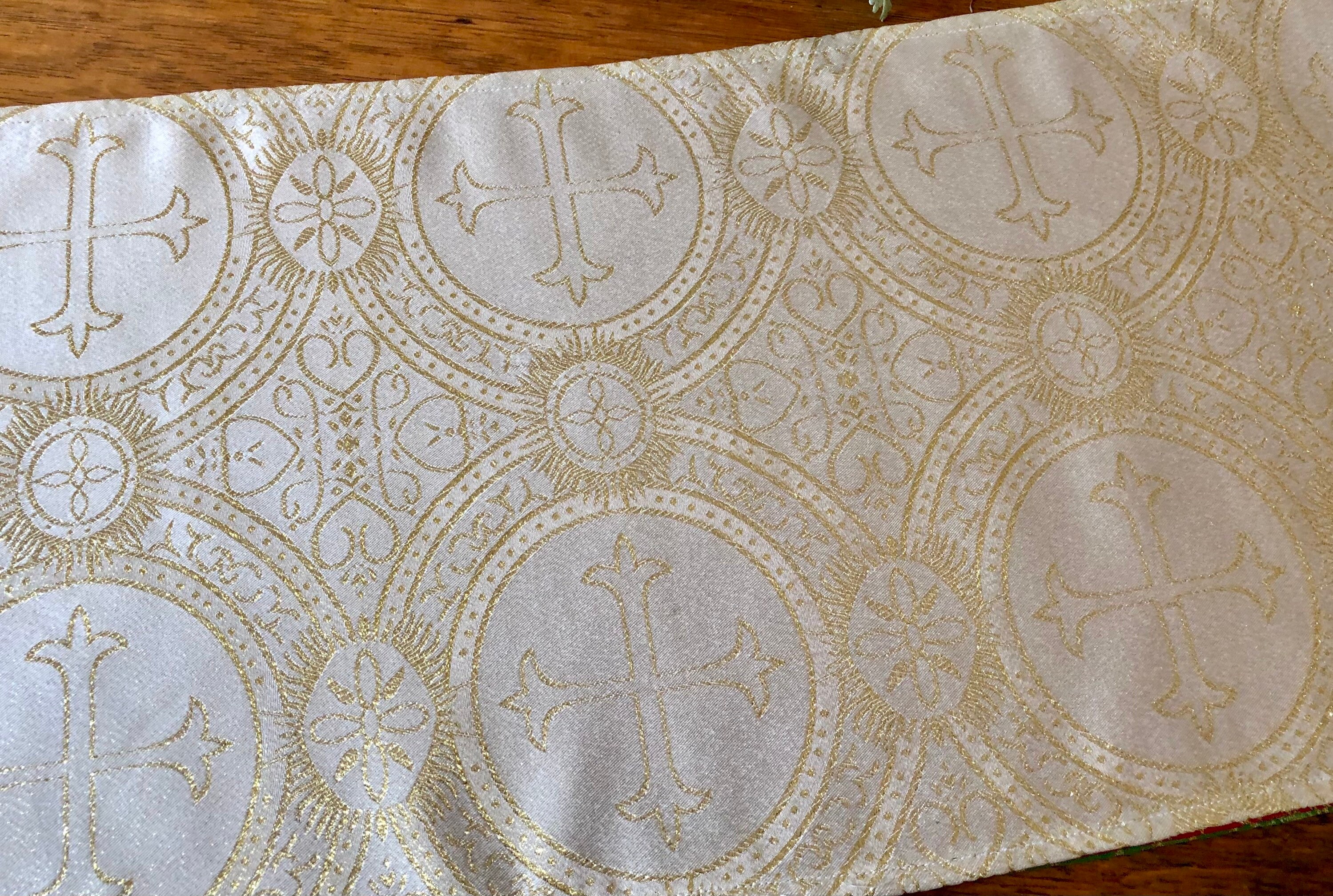 Altar Cloths SET of 6 Liturgical Catholic Christian Home 13 X 31 Inches ...
