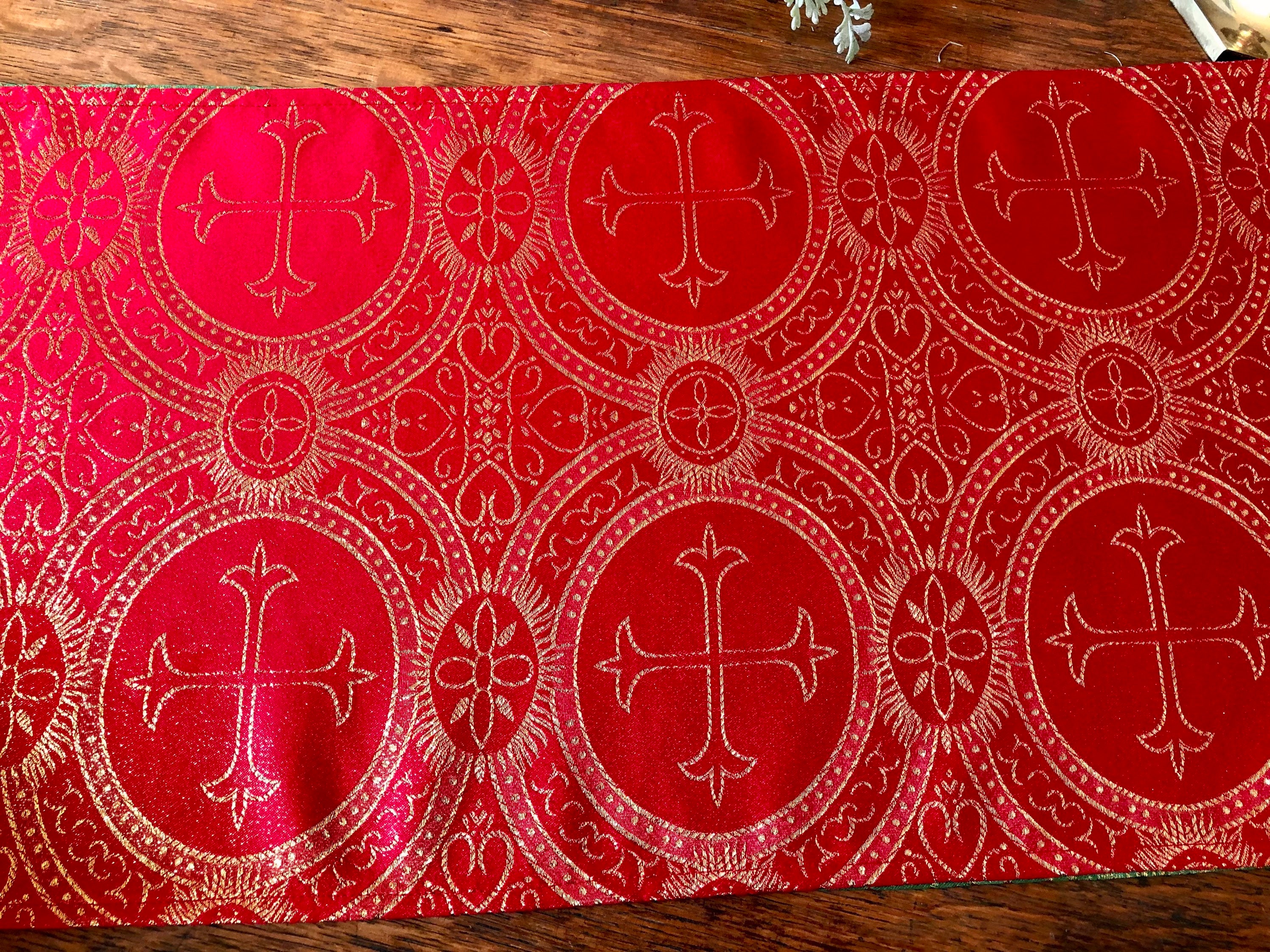 Altar Cloths SET of 6 Liturgical Catholic Christian Home 12.5 X 31 ...