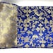 Altar Cloth Catholic Christian Home Prayer Table Runner Blue Metallic ...
