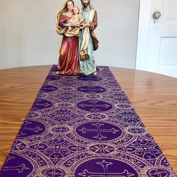 Purple Table Runner - Etsy